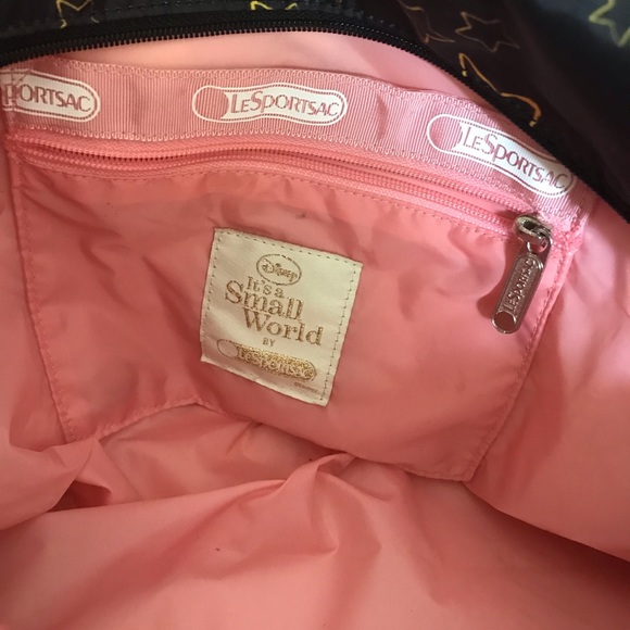 Lesportsac | Bags | Lesportsac Disney Small World Bag Euc | Poshmark